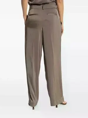 Michael Kors Pleated Trousers - Brown