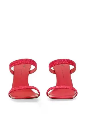 GIUSEPPE ZANOTTI Glitter Embellished Sandals