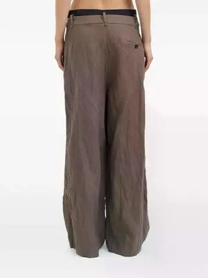 Masnada Wide-leg Wool Trousers