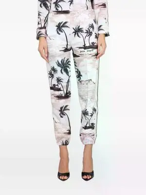 Palm Angels Island Print Track Pants