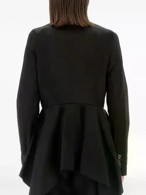 UMA WANG Koney Buttoned Peplum Shirt