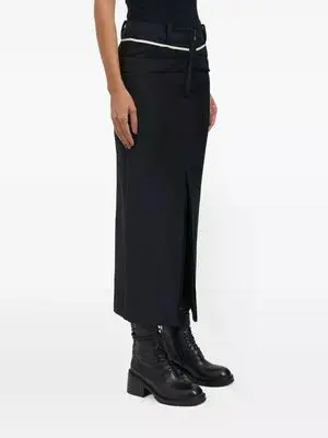 ALESSANDRA MARCHI Slit Skirt