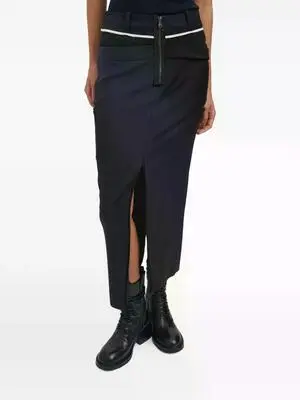 ALESSANDRA MARCHI Slit Skirt