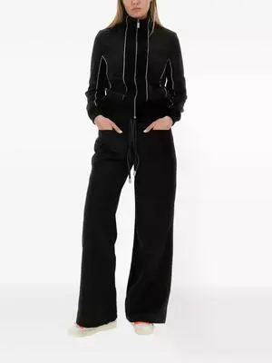 Off-White Drawstring Piping Trousers