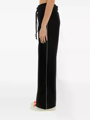 Off-White Drawstring Piping Trousers