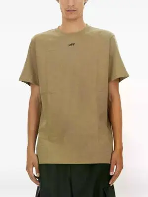 Off-White Logo-detail T-shirt - Neutrals