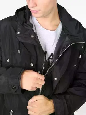 Balmain Hooded Jacket With Chest Pockets