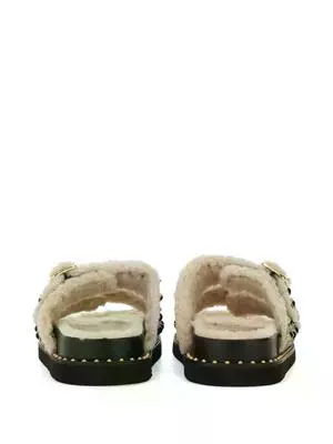 Ash Utah Studded Sandals - Neutrals