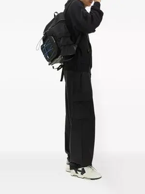 Off-White Logo-print Hoodie - Black