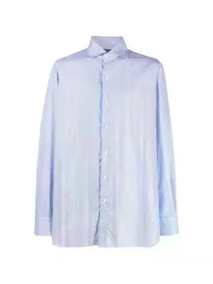 FINAMORE 1925 Striped Cotton Shirt