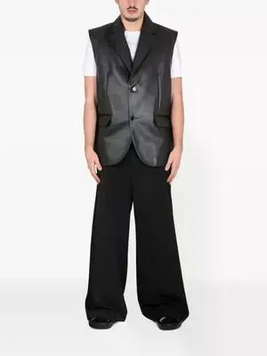 MAISON MARGIELA Leather Waistcoat