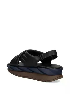 4CCCCEES Mellow Mana Criss-cross Sandals - Black
