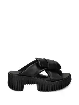 4CCCCEES Plia Bow Platform Sandals - Black