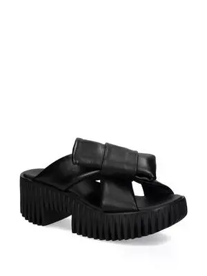 4CCCCEES Plia Bow Platform Sandals - Black