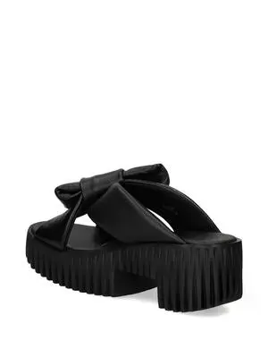 4CCCCEES Plia Bow Platform Sandals - Black