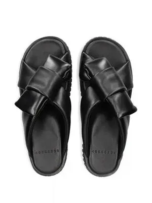 4CCCCEES Plia Bow Platform Sandals - Black