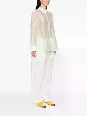 MANUEL RITZ Dotted Shirt - Neutrals