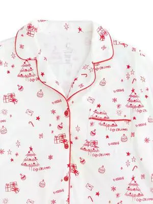 COZY CREW CLUB Christmas-print Pyjama Set