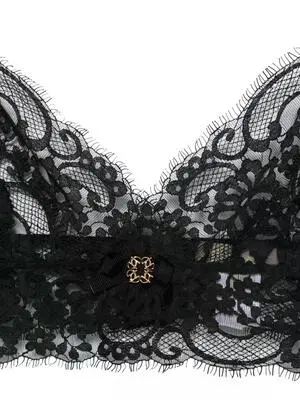 Elie Saab Lace Appliqué Top