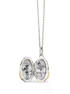 Monica Rich Kosann 18k Yellow Gold Shell Pendant Necklace