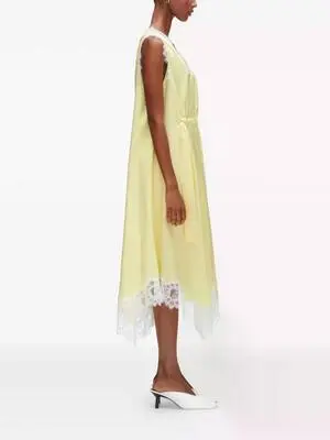 3.1 Phillip Lim Lace V-neck Midi Dress