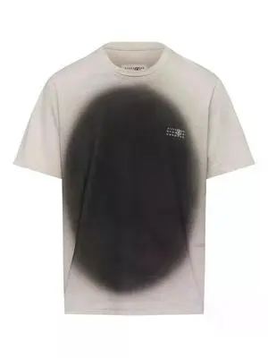 MAISON MARGIELA Crew-neck Graphic T-shirt - Neutrals