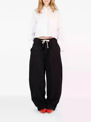 SOCIETE ANONYME Helsin Drawstring Trousers - Black