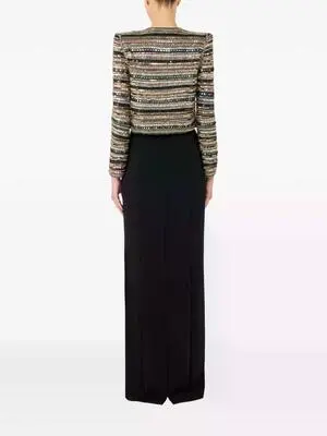 Jenny Packham Alma Beaded Jacket - Black