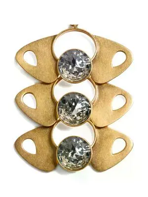 Valentino Garavani Metal And Crystal Necklace