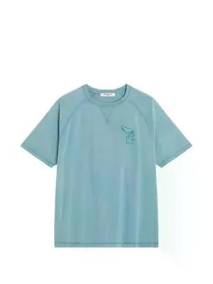 Maison Kitsuné Fountain Stamp T-shirt - Blue