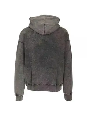 Off-White Logo-detail Hoodie - Grey