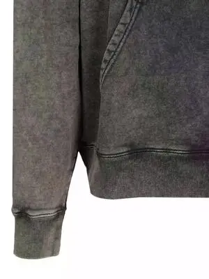 Off-White Logo-detail Hoodie - Grey