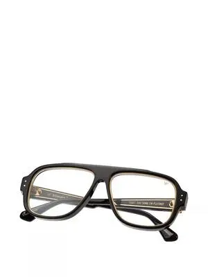 VINTAGE FRAMES COMPANY Billionaire 2 Aviator Glasses - Black