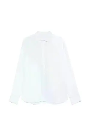 120% Lino Collared Shirt - Blue
