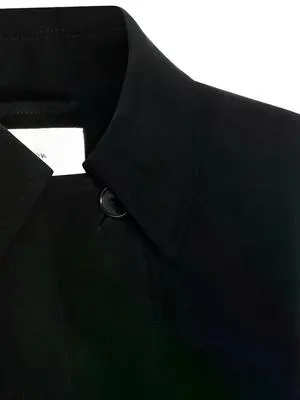THE ROW Buttoned Wool Coat - Blue