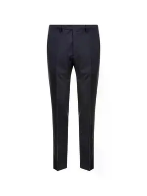 Boglioli Pleated Wool Blazer - Blue