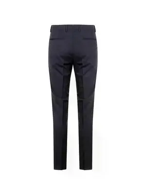 Boglioli Pleated Wool Blazer - Blue
