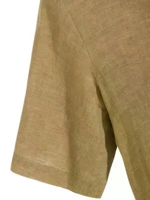 Antonelli Firenze Buttoned Belted Midi Dress - Neutrals