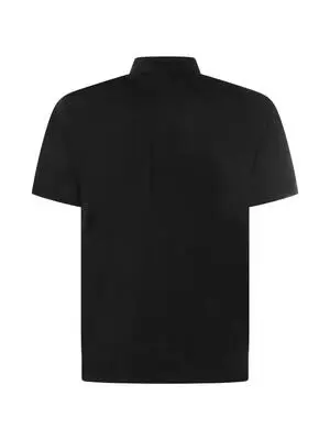 Altea Half-button Polo Shirt - Black