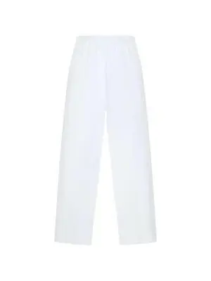 Antonelli Firenze Elasticated Wide Leg Trousers - White