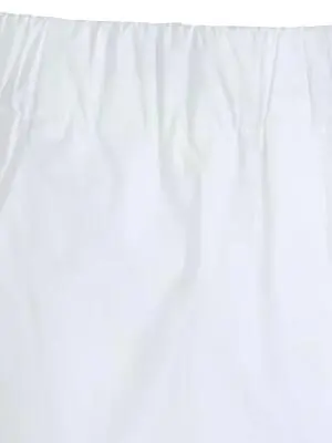 Antonelli Firenze Elasticated Wide Leg Trousers - White