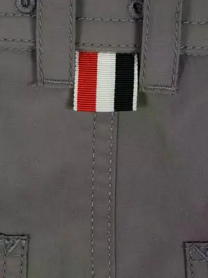 Thom Browne Belt Detail Trousers - Grey