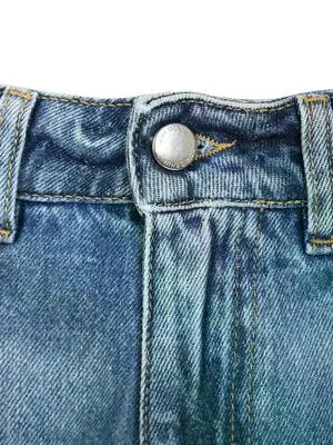ICON DENIM LOS ANGELES Bea Wide-leg Low-waist Jeans - Blue