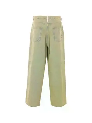 AMISH SUPPLIES Wide-leg Cotton Jeans - Blue