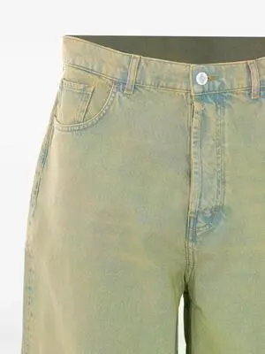 AMISH SUPPLIES Wide-leg Cotton Jeans - Blue