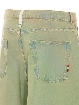 AMISH SUPPLIES Wide-leg Cotton Jeans - Blue