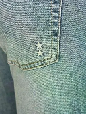 ICON DENIM LOS ANGELES Kendy Flared Leg Jeans - Blue