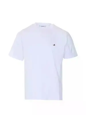 EDMMOND STUDIOS Duck-embroidered Crew-neck T-shirt - White