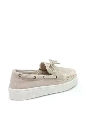 Mou Suede Sneakers - Neutrals