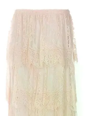 ANIYE BY Silva Lace Maxi Skirt - Neutrals